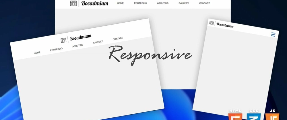 Responsive Navbar And Toggle Menu Htmlcss And Javascript Only In Few Minutes Dev Community