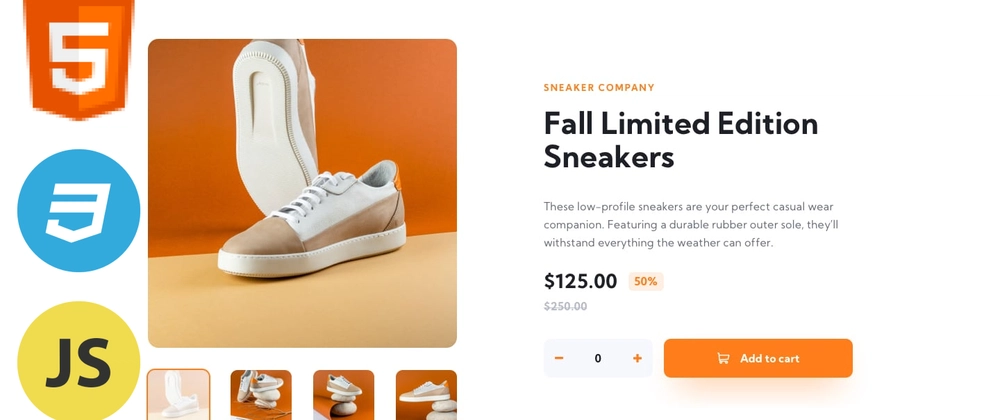 🎉🎉 E Commerce Product Page In Html Css And Javascript Frontend