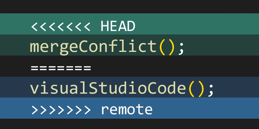 Resolving Merge Conflicts with Visual Studio Code - DEV Community Resolving Merge Conflicts with Visual Studio Code - DEV Community