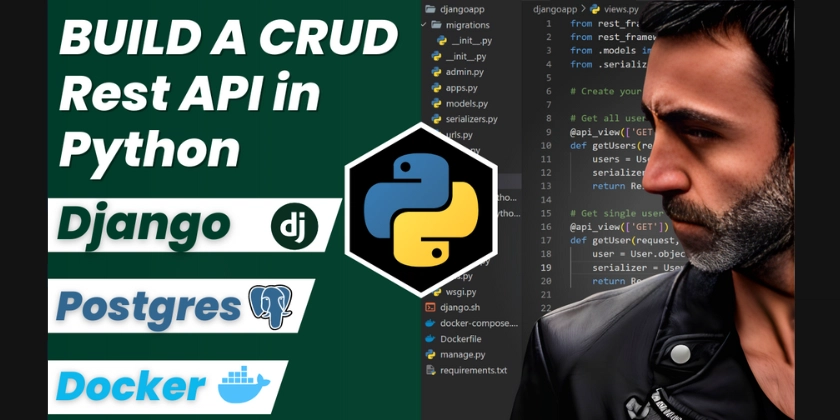Python Crud Rest Api Using Django Postgres Docker And Docker Compose Dev Community