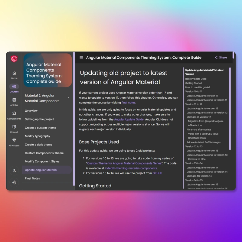 Angular Material Update Guide - ProdSens.live Angular Material Update Guide - ProdSens.live